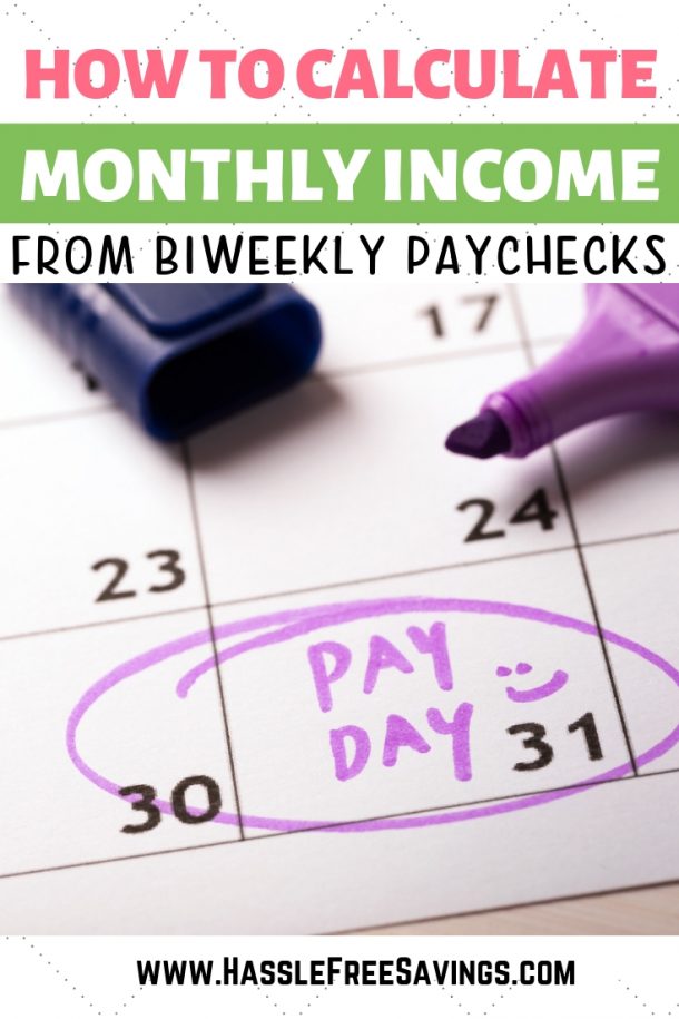 How To Calculate Monthly Income From BiWeekly Paycheck Hassle Free How To Calculate Monthly Income From BiWeekly Paycheck Hassle Free