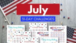 August Money Saving Challenges - Hassle Free Savings