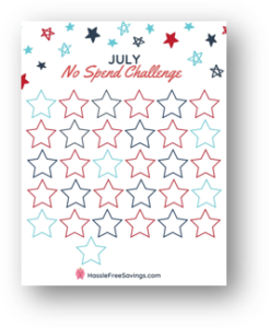 July Money Saving Challenges - Hassle Free Savings